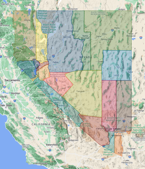 Maps – Nevada Area 42